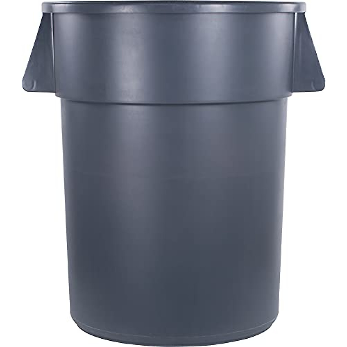CFS 34105523 Bronco Round Waste Container Only, 55 Gallon, Gray