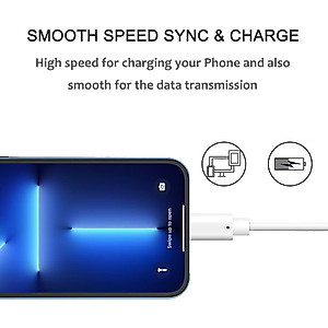 Quntis iPhone Charger 3 Pack 6ft [MFi Certified] iPhone Fast Charging Cable Cord Short USB A to Lightning Cable for iPhone 14 13 12 11 Pro Max XR XS X SE 8 7 6s 6 Plus 5S 5C 5 iPad Air Mini Airpods