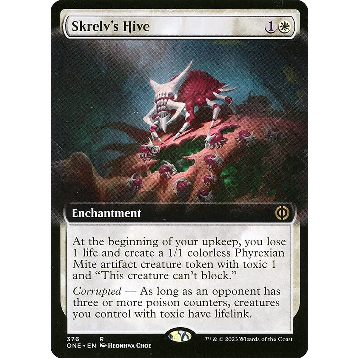 Magic: the Gathering - Skrelv's Hive (376) - Extended Art - Phyrexia: All Will Be One
