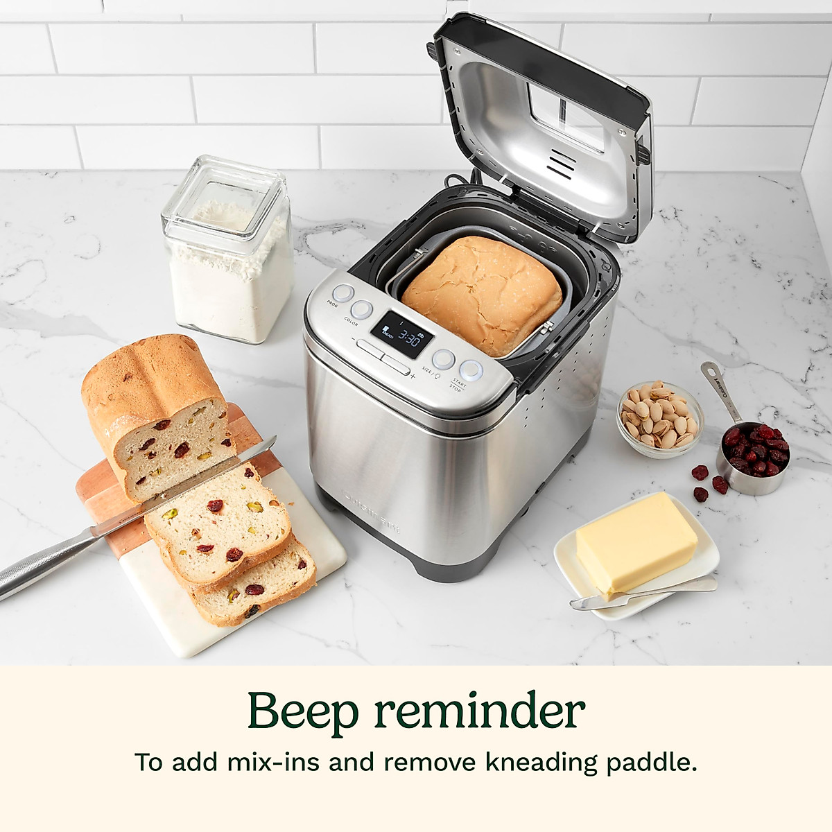Cuisinart Bread Maker, Up To 2lb Loaf, New Compact Automatic