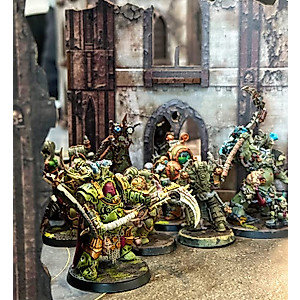 Jucoci Battlezone Creation Kit 36PCS Tabletop Terrain Wargame Terrains Set Compatible with WH40K