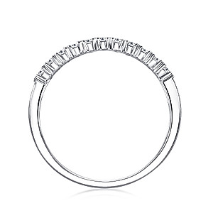 CHOW SANG SANG 18K Gold (GH color, SI Clarity) Diamond Ring for Women 93113R (Our Size 11 / US 5.25, White Gold)