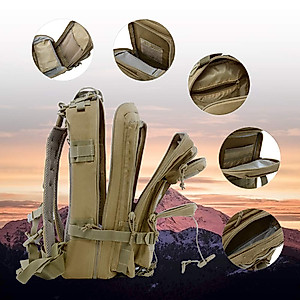 ROARING FIRE Military Tactical Assault Backpack, EDC Outdoor Backpack, Trekking Backpack, 30L Army Rucksack Molle Pack, Go Bag, Get Home Bag for EDC, Tactical Use, Camping, Hiking