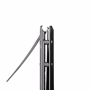 Kershaw Platform Sheepsfoot Pocket Knife, 2.75-in. Blade, Manual Nail Nick Opening, Slipjoint Lock (2090) Black