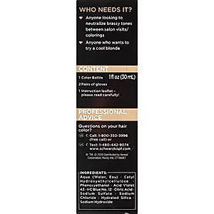 Schwarzkopf Color Boost Color Vibrancy Booster, Cool Blonde