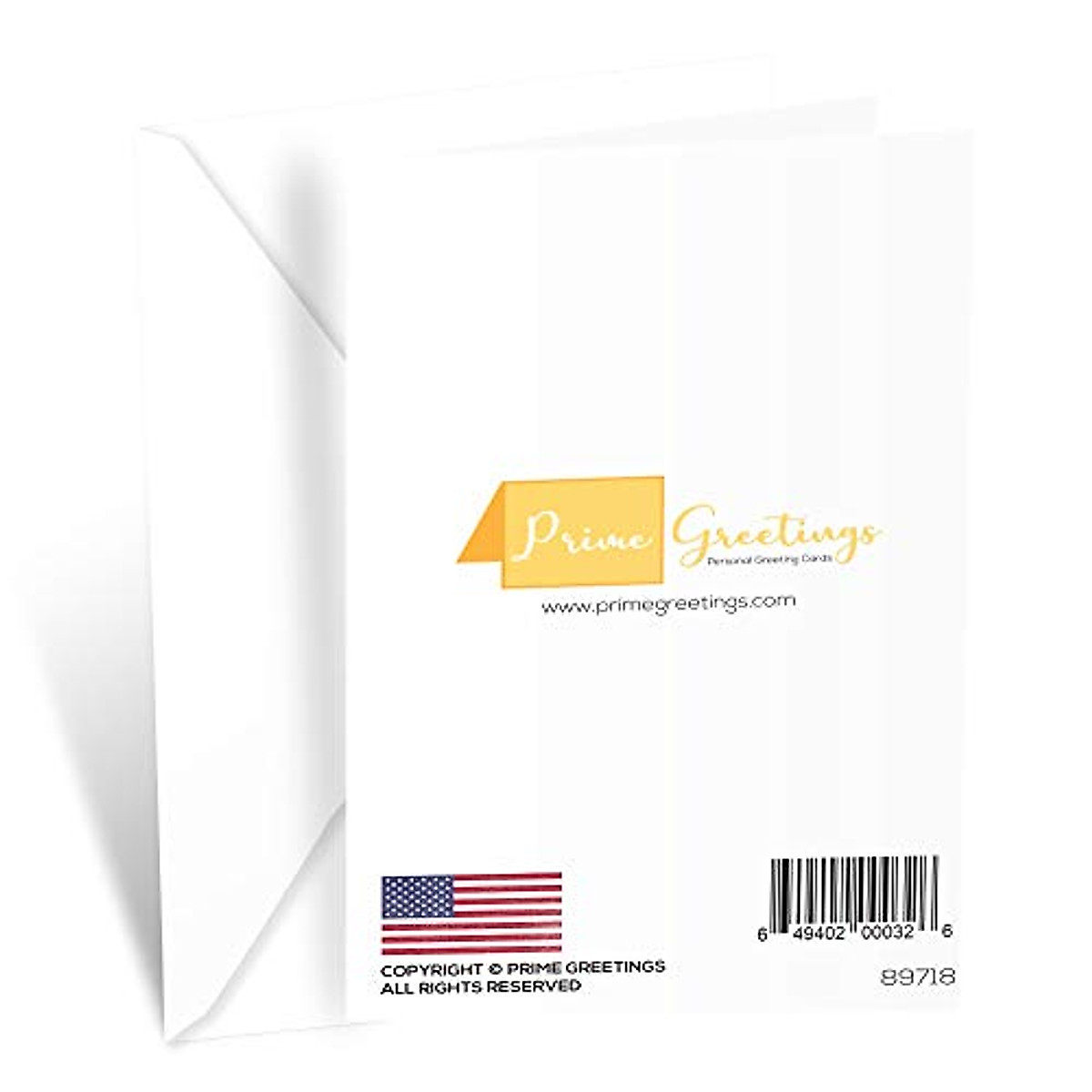 Happy 65th Birthday Card | Made in America | Eco-Friendly | Thick Card Stock with Premium Envelope 5in x 7.75in | Packaged in Protective Mailer | Prime Greetings