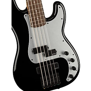 Squier Contemporary 5-String Precision Bass, Black, Laurel Fingerboard