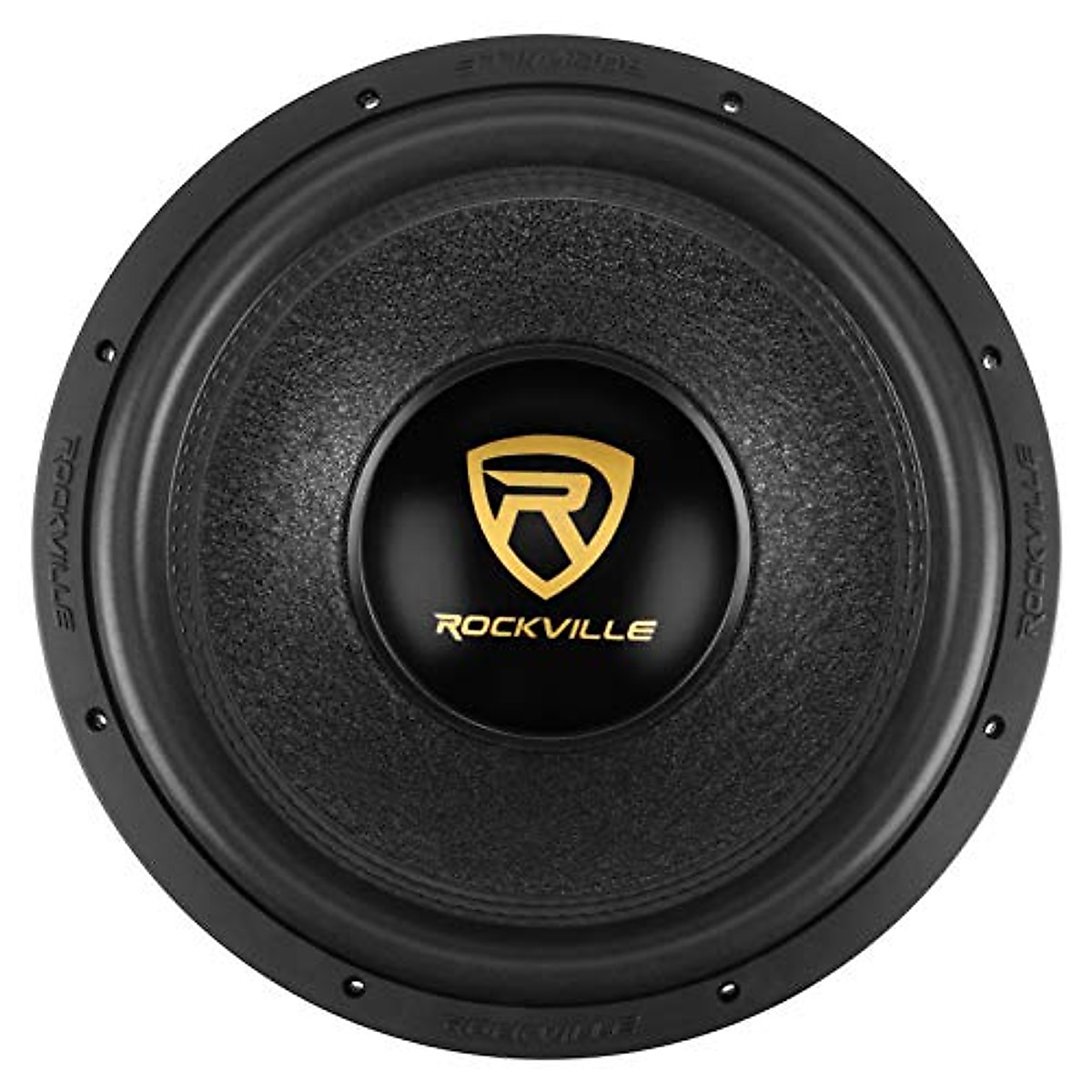 Rockville (2) W15K9D4 15" 10,000w Car Subwoofers Dual 4-Ohm Subs CEA Compliant