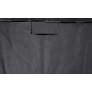 BroilPro Accessories Waterproof 80-100 Qt Rolling Cooler Cart Cover Fits Most Patio Ice Chest Party Cooler Upto 43L x 22W x 32H inch