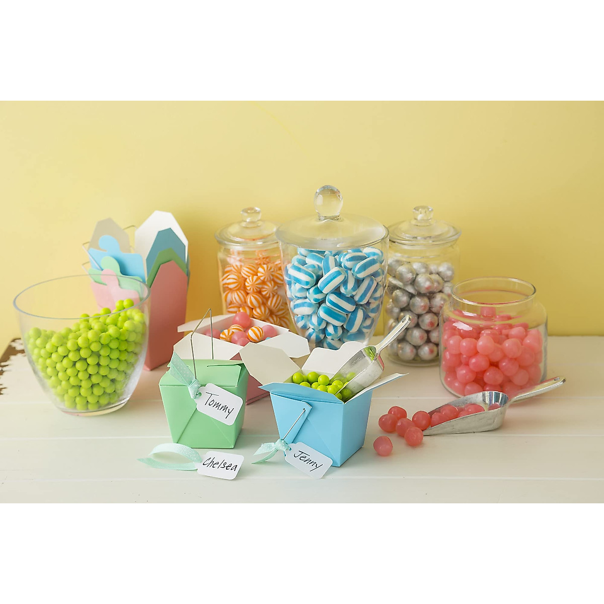 AVERY White Marking Tags Strung, Pack of 1000 (12204),,1 3/4 x 1 3/32