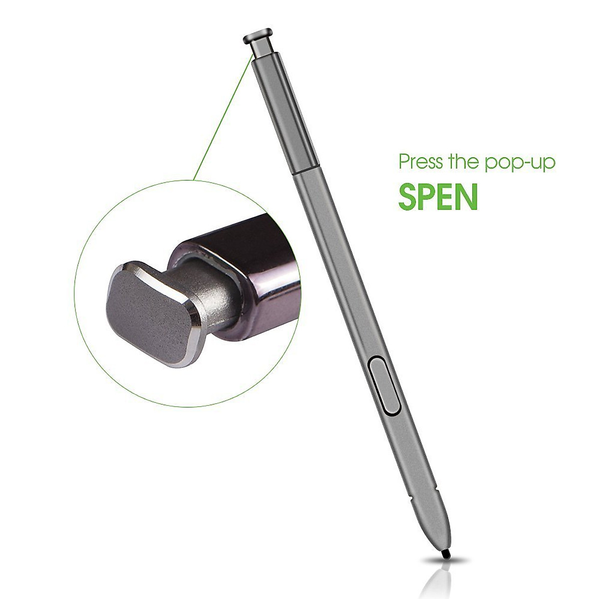 WirelessFinest Replacement Stylus Touch Screen Pen for Samsung Galaxy Note 5 N920 N920V N920A AT&T T-Mobile Verizon Sprint - Package (Gray)