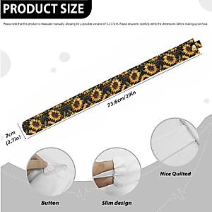 Gomyblomy Sunflower Stethoscope Cover 2 Pcs Stethoscope Sleeve Floral Stethoscope Cover Sleeve Doctor Nurse Gifts for Women Stethoscope Accessories, Universal Fit