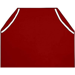 Daycare Cot Sheets for Toddler and Preschool - Daycare/Pre-School Cot Sheet - Corner Elastic Loops - Cot Bed Fitted Sheet - Poly Cotton Surface Pack of 6 (23" W X 40" L) - Burgundy