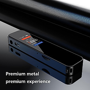 Metyoxmmx Digital Voice Recorder Voice Activated Recorder for Lectures Meetings 4608 Hours Sound Audio Recorder Dictaphone Recording Device with PlaybackMP3 Player Password Variable Speed 64GB