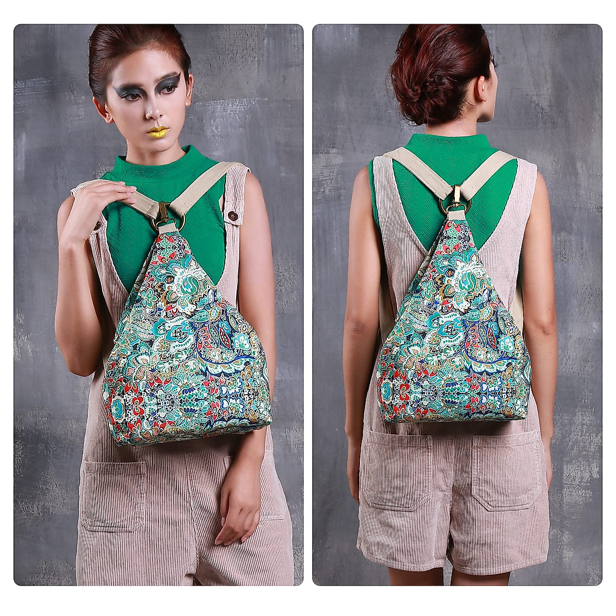 Black Butterfly Premium Backpack for Women, Bohemia Style Fashion Casual Daypack Backpack, Small Backpack Purse (02-blue)