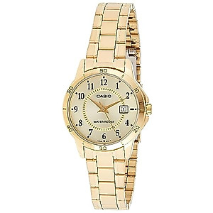 Casio Pocket Watch Chain LTP-V004G-9B, Gold, Bracelet