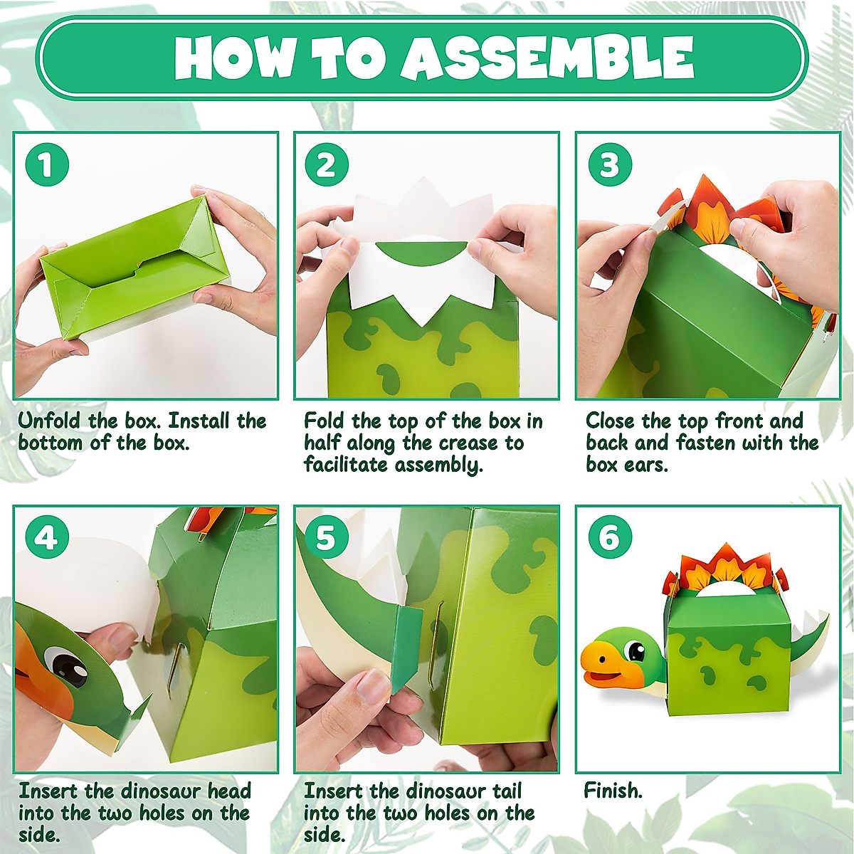 DMIGHT Dinosaur Party Favors, Dinosaur Birthday Party Supplies, Dinosaur Goodie Bags for Kids Birthday, Dino Gifts Bags Fillers Stuffers, Dinosaur Themed Party Toys