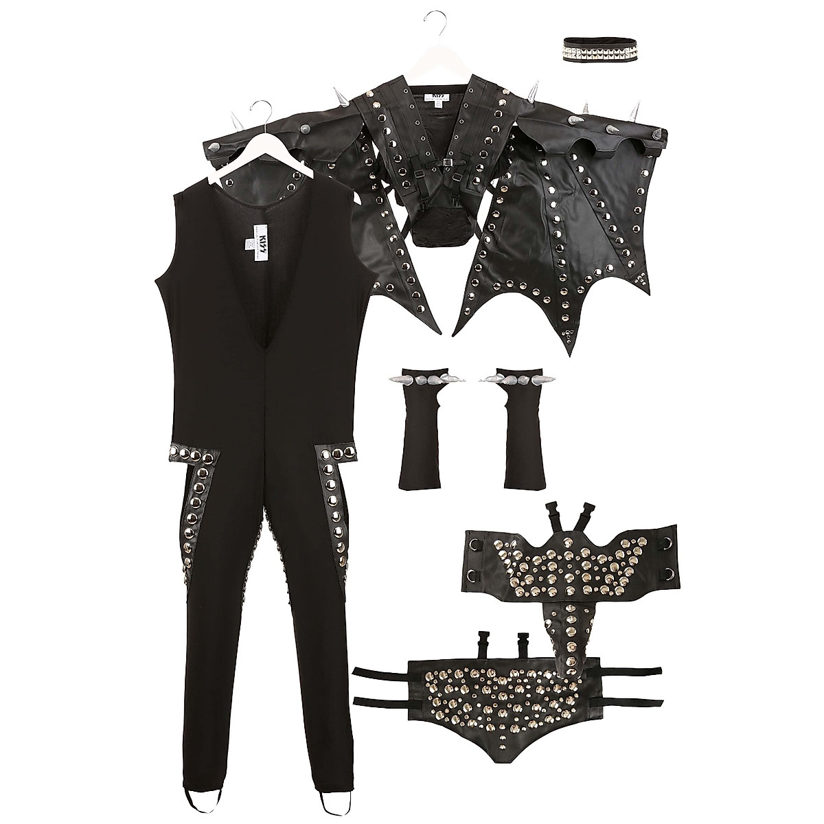 Fun Costumes - Adult Authentic KISS Costume Gene Simmons Demon Costume - L/XL