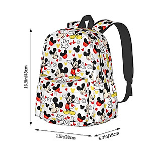 Raoirlw Computer Backpack Cartoon 17 Inch Laptop Backpack Travel Backpack