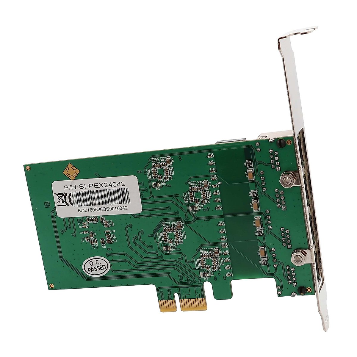 SYBA MULTIMEDIA 4 Port Gigabit Ethernet PCI-e X1 Network Interface Card (SI-PEX24042)