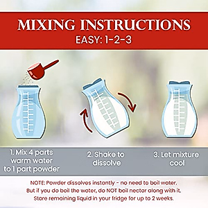 Hummingbird Market Hummingbird Nectar - Clear Powder w/ 3 Hydrating & Energizing Sugars, 5 Lb