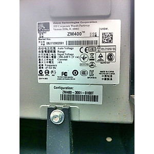 Z Series ZM400 - Label printer - B/W - direct thermal/thermal transfer - Roll (4.5 in) - 300 dpi - up to 479.5 inch/min - Parallel, Serial, USB, 10/100Base-T