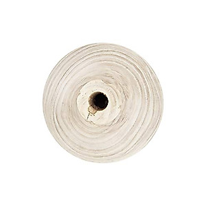 Creative Co-Op Small Paulownia Wood Vase (Each one Will Vary) Decorative Accents, Natural