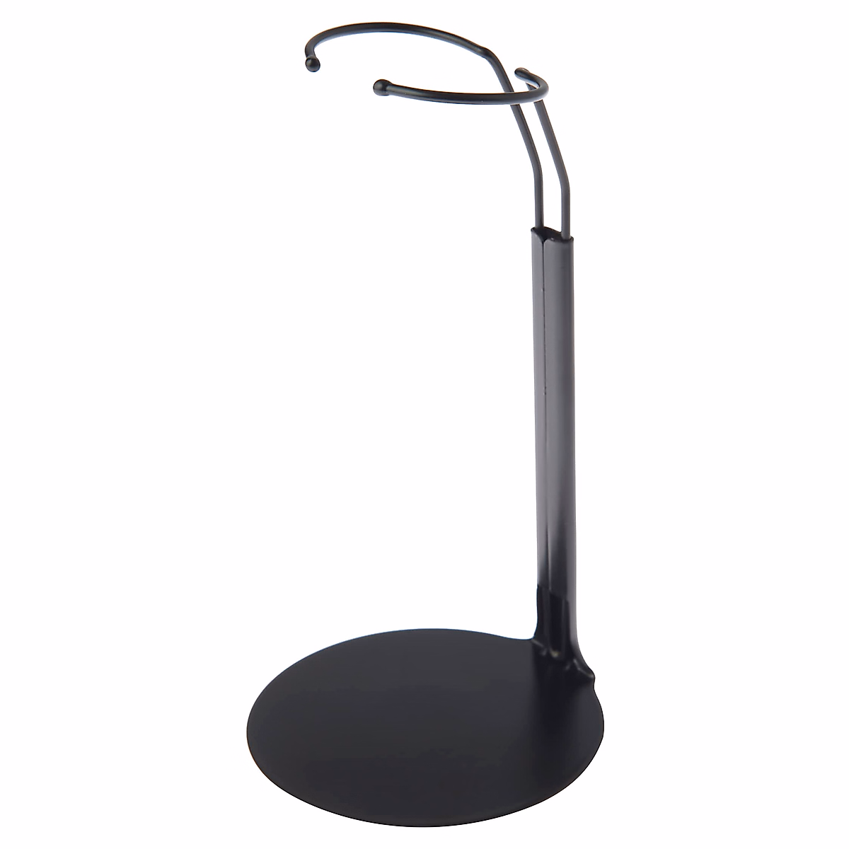 Plymor DSP-5175B Black Adjustable Doll Stand, fits 10, 11, and 12 inch Dolls or Action Figures, Waist is 1.75 to 2.25 inches Wide, 5 to 6 inches Around