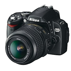 Nikon D60 10.2mp Digital SLR Camera (Body Only) & Camera Bag