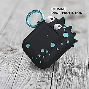 Case-Mate - Case for Airpods 1-2 - Creature PODS - Silicone - Compatible with Apple AirPods Series 1 and 2 - Spike