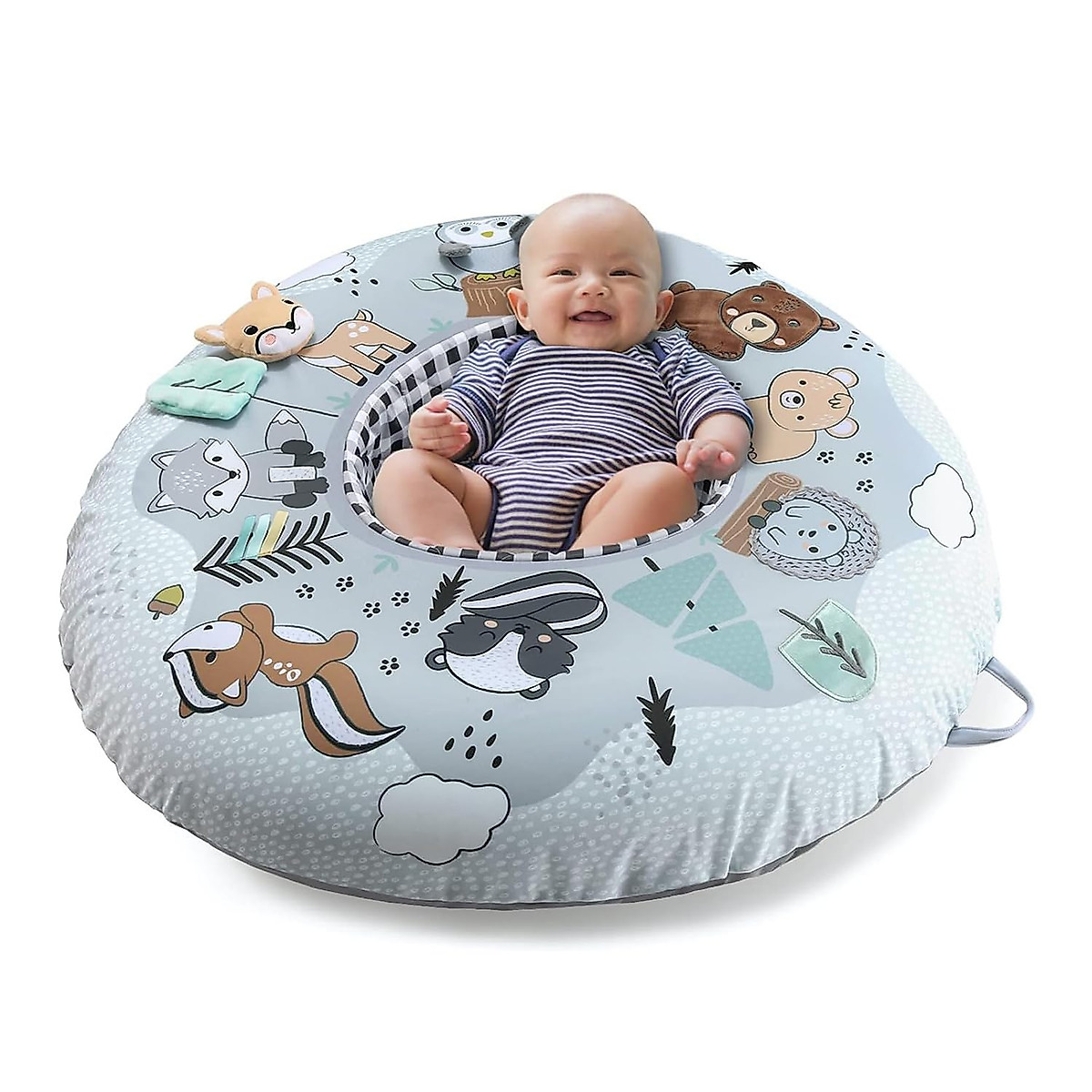 The Peanutshell Play Ring for Babies | Activity Center for Baby & Sensory Center for Sitting Up