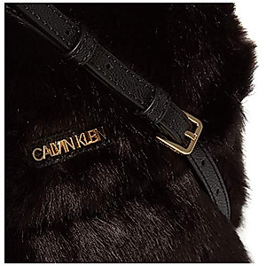 Calvin Klein Leilani Micro Pebble Top Handle Crossbody, Black