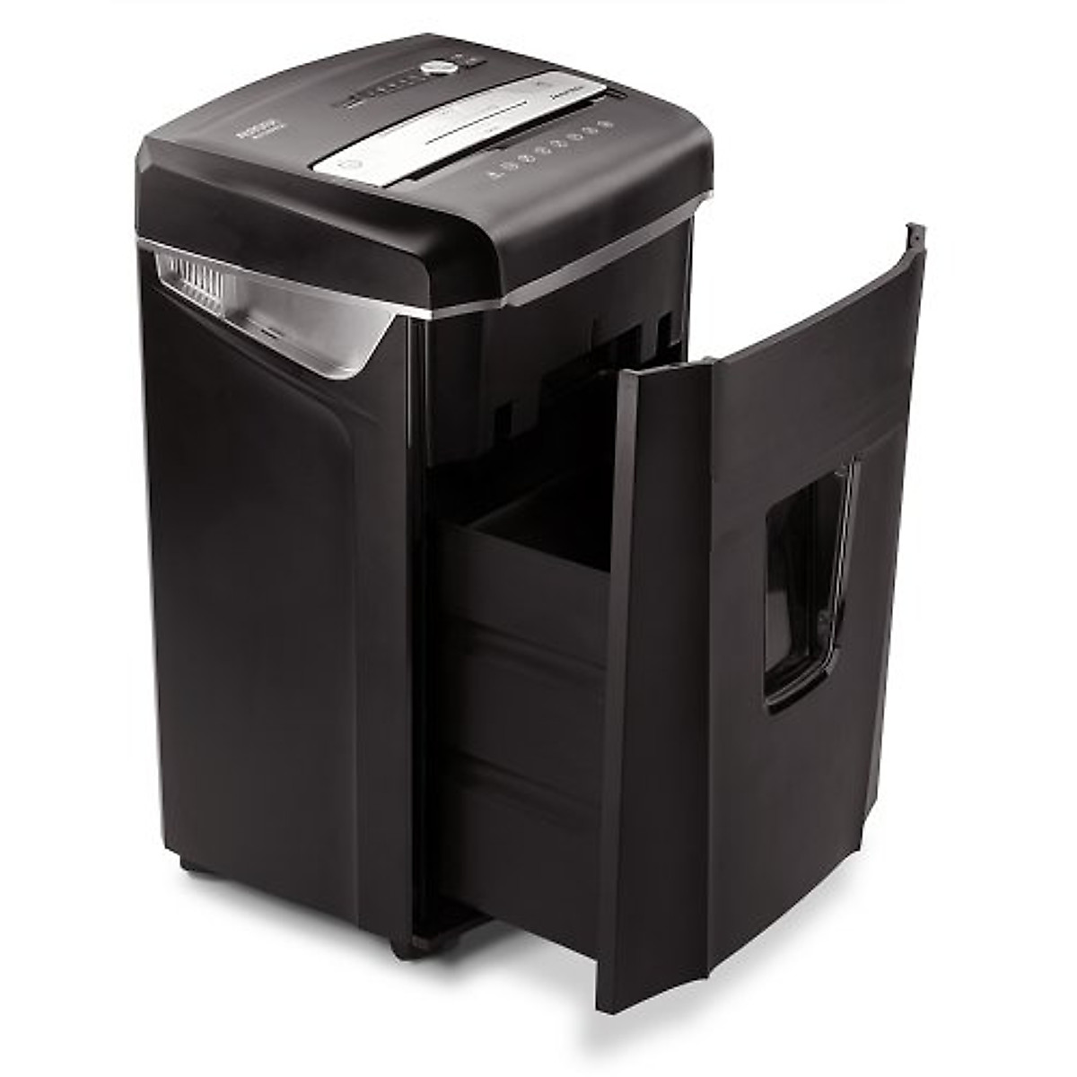 Aurora JamFree AU1400XA 14-Sheet Crosscut-Cut Paper / CD / Credit Card Shredder with Pull-Out Wastebasket
