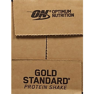 Optimum Nutrition Gold Standard Protein Shake, 24g Protein, Ready to Drink Protein Shake, Gluten Free, Vitamin C for Immune Support, Chocolate, 11 Fl Oz, Pack of 4 (Packaging May Vary)