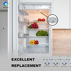 KOLEOLL WR55X11132 WR55X25754 WR55X26486 Refrigerator Led Light Compatible With GE Refrigerator (5pack)