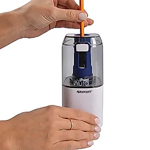 Westcott iPoint® Aura Electric Pencil Sharpener, Assorted Colors (17214)