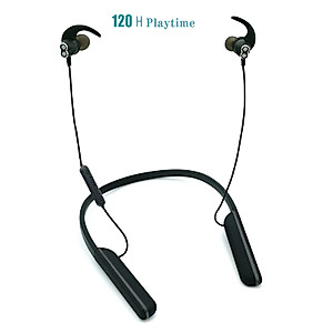 Bluetooth Headphones Neckband Earphone Wireless Headset Neck [1000mAh] 100 Hours Playtime 360 Days Standby,Built-in Mic Sports Noise Cancelling for Help Sleep/Audio Books/Video Conference travel