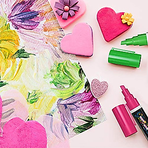 CHALKY CROWN Acrylic Paint Markers - Acrylic Paint Pens for Rock Painting, Stone, Ceramic, Glass, Wood, Canvas - Reversible Tip Paint Pens- 6mm (12 Pack)