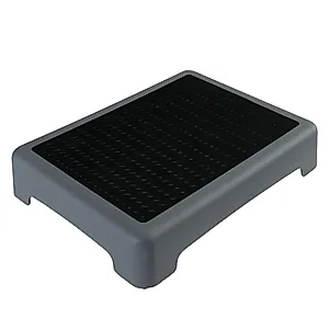 Metahoga One Step Stool for Adults and Elderly, Plastic Stair Riser with Non-Slip Surface and Feet, Portable for Shower, Bathtub, Car, Outdoor, Mobility Step Platform 400 lbs Capacity