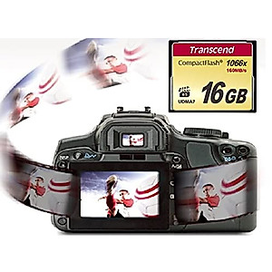 Transcend 16GB CompactFlash Memory Card 1000x (TS16GCF1000)