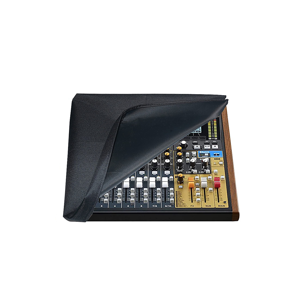 DigitalDeckCovers Dust Cover Compatible With Tascam Model 12 Digital Multitrack Recorder [Antistatic, Water Resistant, Premium Black Fabric, Protector]