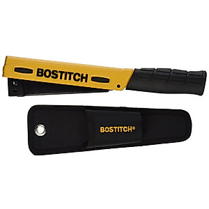 BOSTITCH Hammer Stapler with Vinyl Holster, 1/4-Inch to 3/8-Inch (H30-8D6)