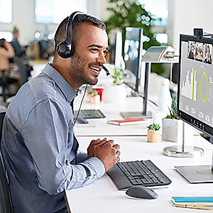 Logitech ClearChat Comfort/USB Headset H390 (Black)