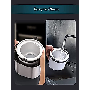 Ice Cream Maker Machine, INTASTING 1.6 Quart Frozen Yogurt-Sorbet, Auto Shut-Off, Double-Insulated Freezer Bowl, Suitable for Homemade Ice Cream, Gelato