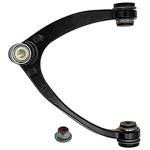 ACDelco Professional 45D3593 Front Passenger Side Upper Suspension Control Arm and Ball Joint Assembly , Black