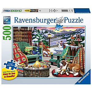 Ravensburger Après All Day Jigsaw Puzzle - 500 Pieces | Large Format | Unique Softclick Interlocking Technology | Perfect for Family Fun and Relaxation | FSC Certified Materials