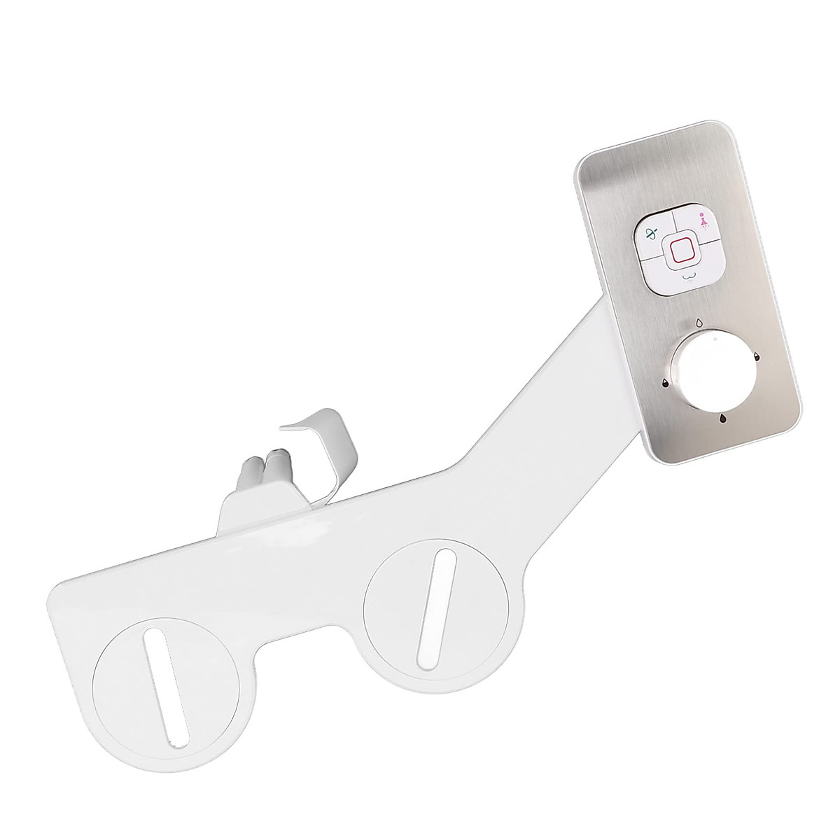 Hilitand Slim Toilet Seat Bidet Attachment, Ultra Slim Bidet Toilet Seat Attachment, Ultra Slim Bidet Toilet Seat Attachment, Non Electric, Bidet Attachments