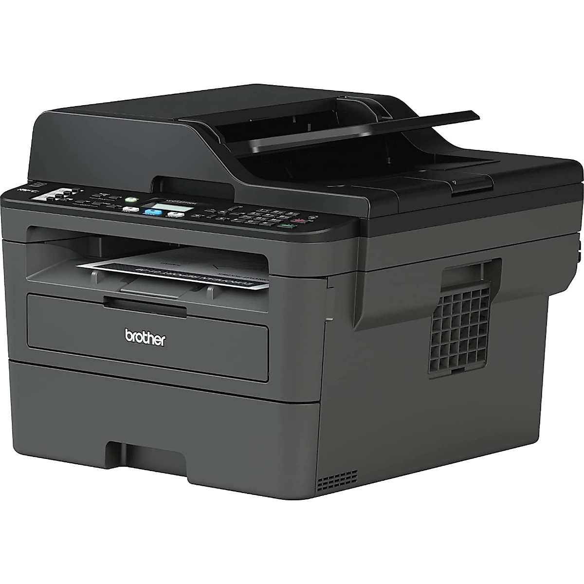 Brother MFC-L2710DW Wireless All-in-One Monochrome Laser Printer for Home Office, Black - Print Copy Scan Fax - 32 ppm, 2400 x 600 dpi, 50-Sheet ADF, Auto Duplex Printing, Two-line LCD, Tillsiy