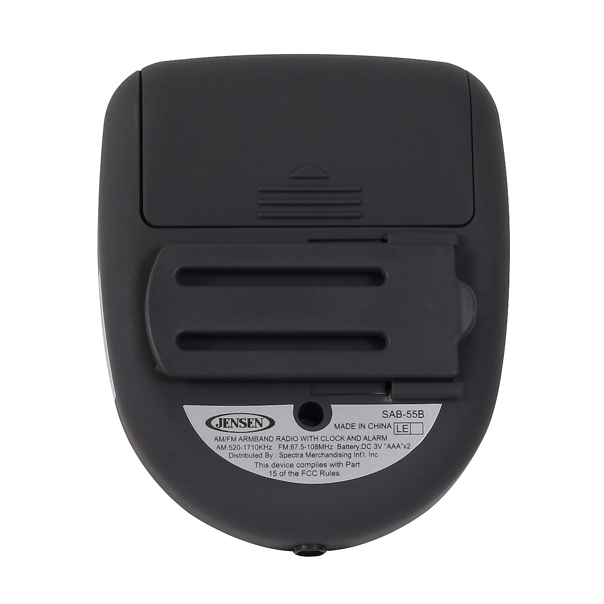 Jensen® Digital AM/FM Stereo Armband Radio with Clock