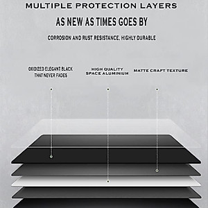 Aluminium Folding Hideaway Coat Hooks, Modern Wall Floating Coat Hook Rack Space-Saving Coat Hanger for Coats, Hats, Scarves, Key (Gold)